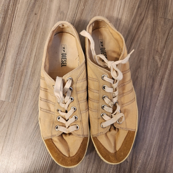 Diesel | Shoes | Diesel Canvas Shoes Size 2 | Poshmark
